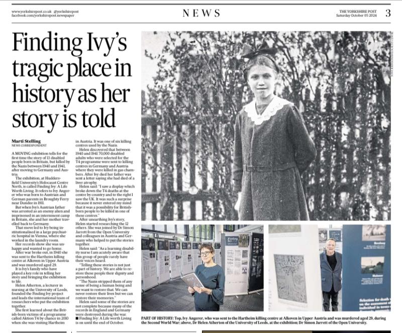 Finding Ivy’s tragic place in history as her story is told | The ...